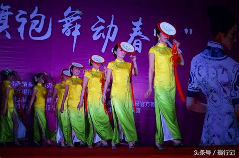 湖北宜昌旗袍舞動春天展演古韻美 每日頭條