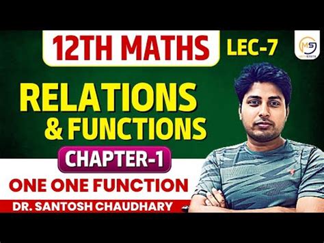 Live Lec 7 Class XII Math Free NCERT Batch Chapter 1 Relation