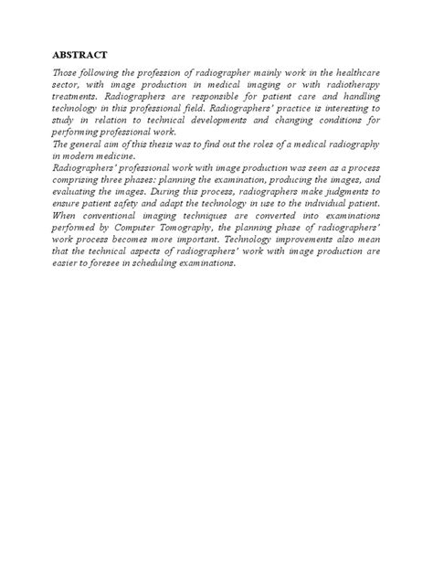 Assignment Pdf Medical Imaging Radiology