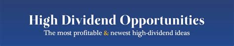 An Invitation To Join The Leading Dividend Investment Group Rida