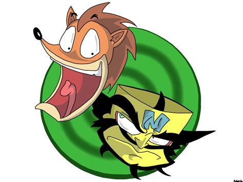 Crash Bandicoot And Doctor Neo Cortex By Spartandragon12 On Deviantart