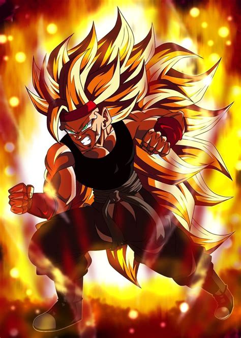 Bardock Warrior In Black Ssj 3 Personajes De Dragon Ball Dragones