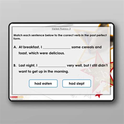 year 5 past perfect form modelling ppt resource classroom secrets