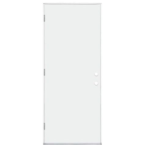 32 X 80 Right Handoutswing Front Doors The Home Depot