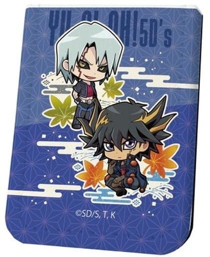 遊戯王5ds レザーフセンブック 14紅葉ver 不動遊星and鬼柳京介 遊戯王