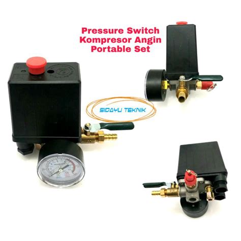 Jual Pressure Switch Otomatis Kompresor Angin Portable Shopee Indonesia