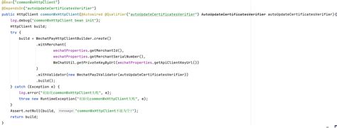 Spring Boot Issue Wechatpay Apiv Wechatpay