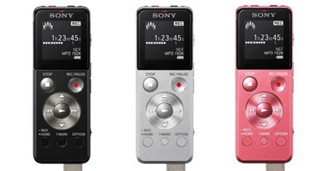 소니 Usb형 보이스레코더 출시