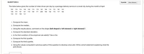 Compute The Mean Compute The Median Using Chegg