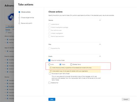 Take Action On Advanced Hunting Query Results In Microsoft Defender Xdr