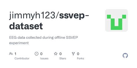 Github Jimmyh123ssvep Dataset Eeg Data Collected During Offline