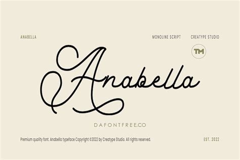 Anabella Font Dafont Free