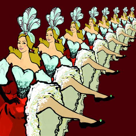 Moulin Rouge Can Can Girls