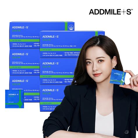 애드마일스 오피스팩 X 6박스 멀티비타민 밀크씨슬 루테인 홍삼 이랜드몰