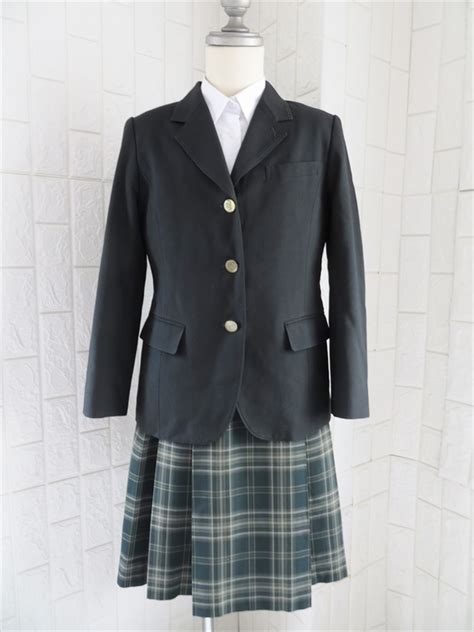 制服市場 埼玉県 県立 越谷総合技術高校 女子 制服 冬服上下 夏服スカート