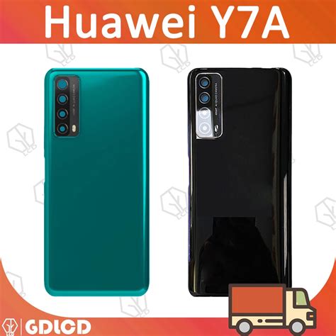 For Huawei P Smart Y A Back Battery Cover Panel Rear Plastic Door Housing Case With
