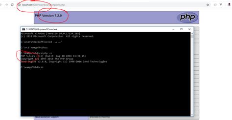 While Running Wamp Php 56 And Xampp 72 In Same Machine Same Time
