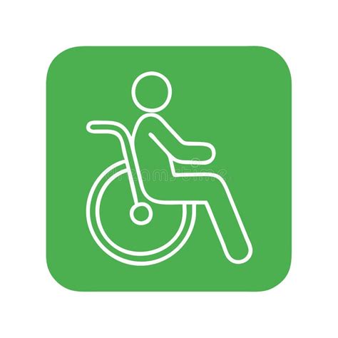 Accessible Wheelchair Symbol Vector For Inclusive Design And Public