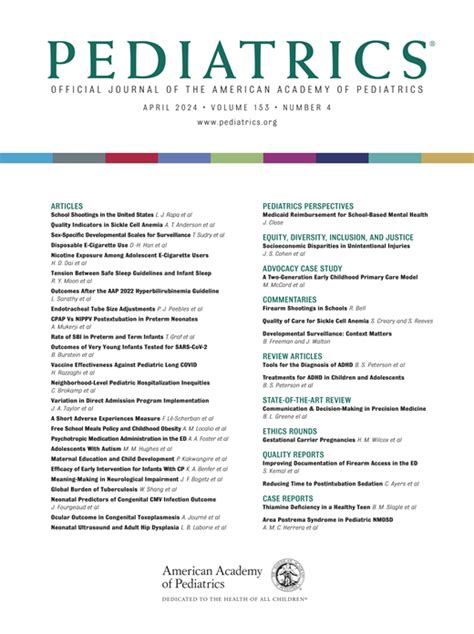 Sex Specific Developmental Scales For Surveillance Pediatrics
