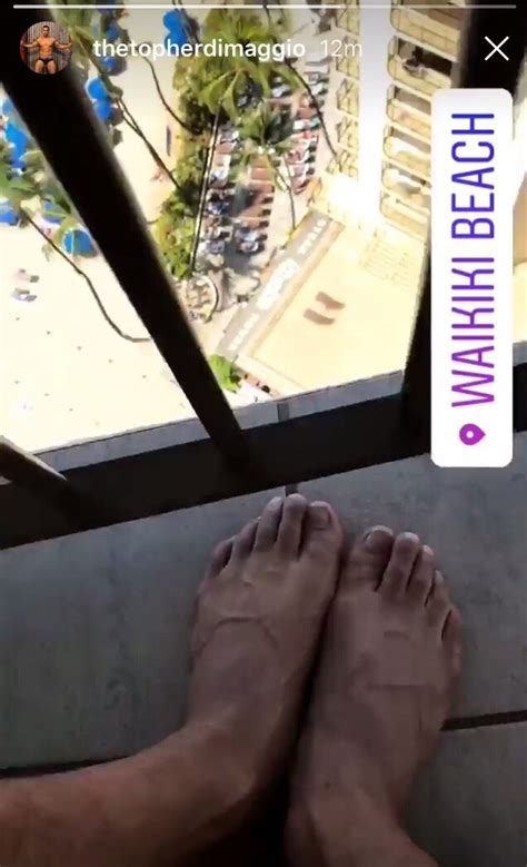 Topher Dimaggios Feet