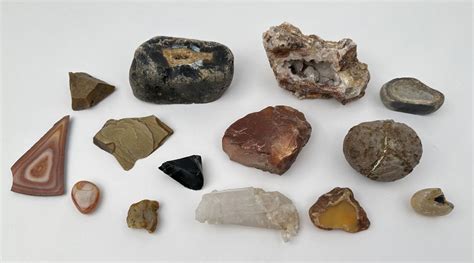 Collection Of Mineral Specimens