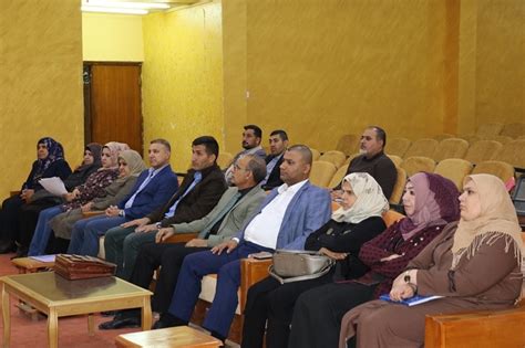 اساسية ديالى تنظم ندوة علمية عن كتب المذكرات الشخصيّة مصدرًا لكتابة التاريخ