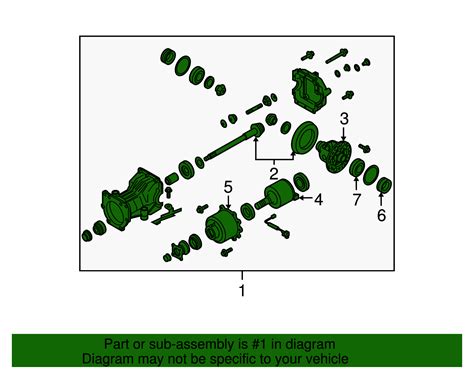 2008 2015 Nissan Differential Assembly 38300 Jd610 Tom Wood Nissan Parts