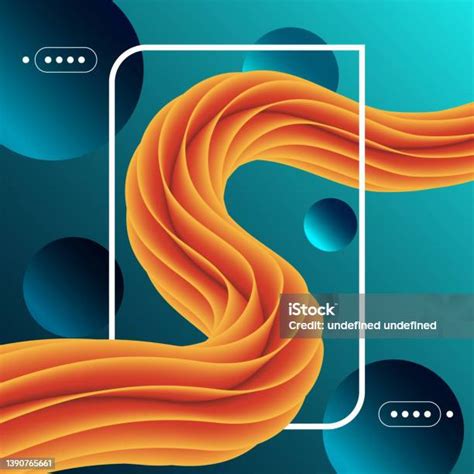 보라색 파란색 주황색 추상 유체파 액체 파 배경 벡터 일러스트레이션 그라디언트 3d 흐름 모양의 현대 포스터 표지를 위한 혁신 배경 디자인 및 방문 페이지 0명에 대한 스톡