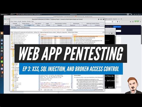 free video web app testing xss sql injection and broken access