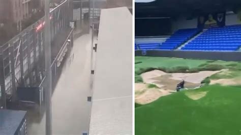 Newcastle Carabao Cup Tie Postponed After Wimbledon Pitch Collapses