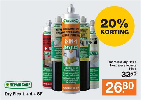 Repair Care Dry Flex 1 4 Sf Aanbieding Bij Bouwmaat 1folders Nl