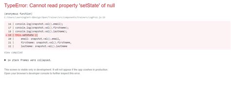 Javascript Typeerror Cannot Read Property Setstate Of Null