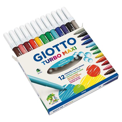 Giotto Keçeli Kalem Turbo Maxı 12 Renk 454000 Fiyatı