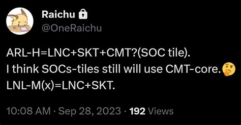 Intel Arrow Lake Lunar Lake Arrow Lake Soc Meteor Lake Gazlog