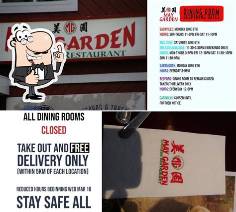 May Garden Chinese Restaurant Sackville 829 Sackville Dr In Lower