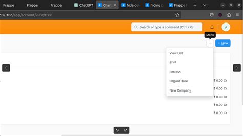 How To Hide Menu Button For A Specific User Role Frappe Forum