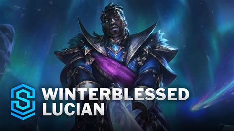 Lol Skin 】 北极星守护者 卢锡安 英雄联盟 皮肤预览 皮肤 视频 卢锡安