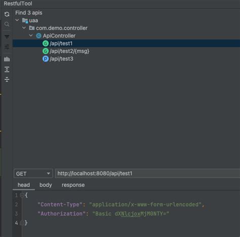 Idea插件restfultool和client调用restfultool插件 Csdn博客