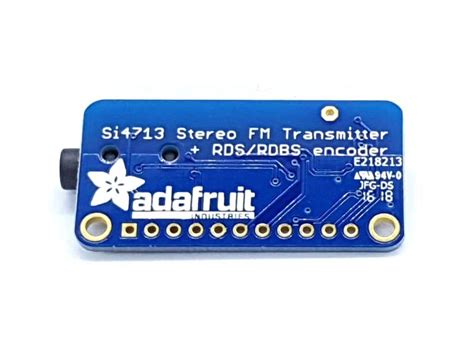 Adafruit Stereo Fm Transmitter With Rds Rbds Breakout Si4713 Philippines Circuitrocks