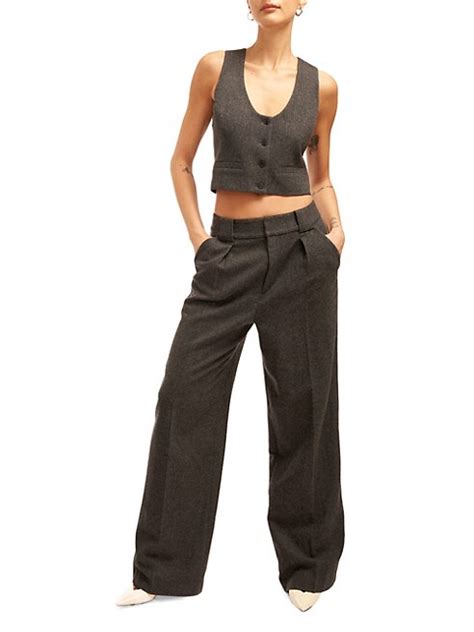 Shop Equipment Owen Wool Trousers Saks Fifth Avenue