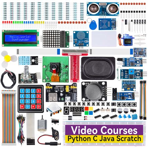 Sunfounder Raphael Kit Ultimate Starter Kit For Raspberry Pi
