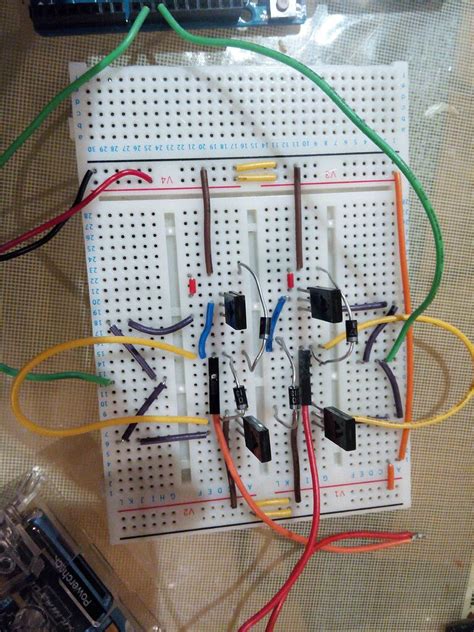 H Bridge Issue Motors Mechanics Power And CNC Arduino Forum