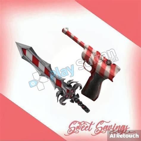 Lugercane Set Eternalcane Set Murder Mystery 2 Mm2 Satın Al Ve