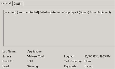 Failed Registration Of App Type Vnoob
