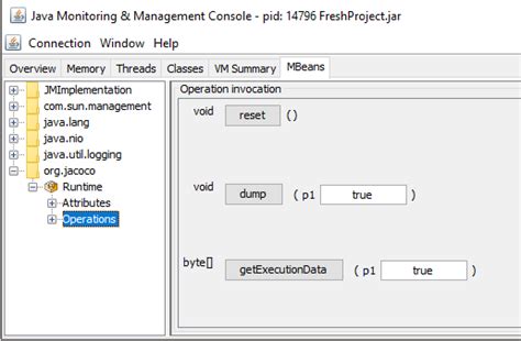 Java How To Programmatically Invoke Mbeans Operation Of Target