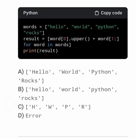 Fayyaz Ahmed Bepari On Linkedin Python Quiz Plz Leave Comments