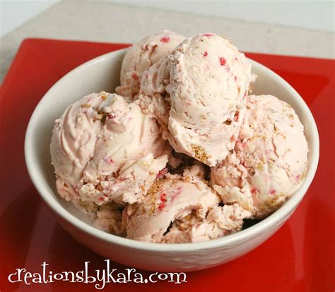 Strawberry Cheesecake Ice Cream Recipe