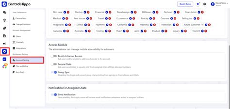 How To Hide Unassigned Chats From Sub Users Controlhippo