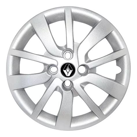 Calota Aro 15 Renault Sandero Logan 2015 2016 2017 2018 Parcelamento
