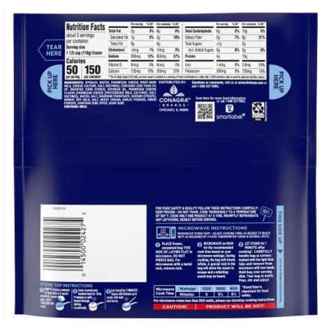 Birds Eye Steamfresh Creamed Spinach Frozen Vegetables 10800 Oz Kroger